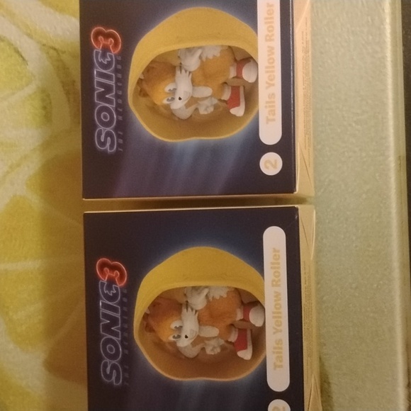 McDonald's | Toys | Sonic 3 Yellow Tails Yellow Roller | Poshmark